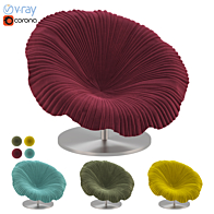 Calyx chair - Arm chair - 3D model