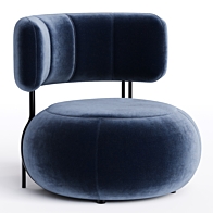 Saba Italia BUSTIER - Arm chair - 3D model