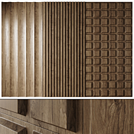 3d pyramid panel - 3D panel - 3D model