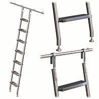 Mobile ladder Hafele - Staircase - 3D model