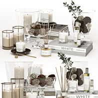 Decorative set Boho - Decorative set - 3D model