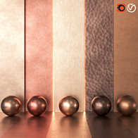 bronze texture 3d