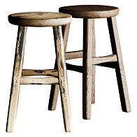 Crop bar stool - Chair - 3D model