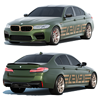 BMW M5 CS - Transport - 3D model