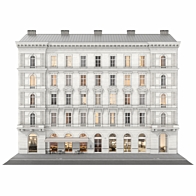 Stalinka - Building - 3D model