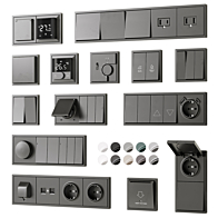 Switches and sockets CGSS - Miscellaneous - 3D model
