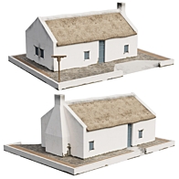 stone house - Building - 3D model