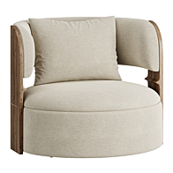 Calyx chair - Arm chair - 3D model