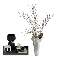 Decorative set Boho - Decorative set - 3D model