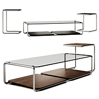 Hamilton Conte Seven Coffee Tables - Table - 3D model