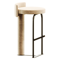 Fox Bar Stool Dedar - Chair - 3D model