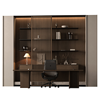 Poliform Senzafine V2 - Office furniture - 3D model