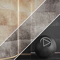 travertine tile texture pbr