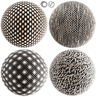 Seamless Fabrics RAL Color Range 3 - Fabric - 3D model