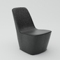 Vitra Monopod Chair - Arm chair - 3D model