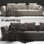 FLEXFORM ZENO LIGHT - Sofa - 3D model