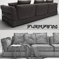 FLEXFORM ZENO LIGHT - Sofa - 3D model