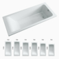 Roca Easy bath - Bathtub - 3D model
