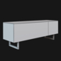 Meridiani ruben - Sideboard & Chest of drawer - 3D model