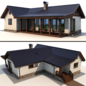 Terrace House - Building - 3D model