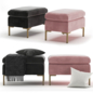 Edlyn bench - Other soft seating - 3D model