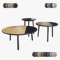 Memo tables set - Table - 3D model