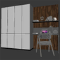Workplace_17 - Office furniture - 3D model