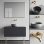 Inbani Strato Vanity Unit Set 5 - Bathroom furniture - 3D model