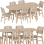 Dining table and chair voxlov ikea - Table + Chair - 3D model