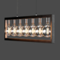 Furnwise - Industrial Ceiling Light Aiden 7L - Pendant light - 3D model