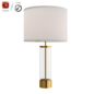 Acrylic Column USB Table Lamp - Table lamp - 3D model