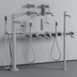 Treemme taps and shower set 12 - Faucet - 3D model