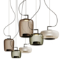 Brokis Brokisled Glass Pendant Lamp Double - Pendant light - 3D model