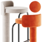 Fox Counter Bar stool by Woo furniture / Bar stool - Chair - 3D model