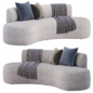 Lek banquette by Southhill Home - Sofa - 3D model