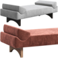 Daybed by Kevin Walz for Ralph Pucci - Other soft seating - 3D model