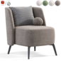 Sunday armchair by Poliform - Arm chair - 3D model