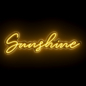 Sunshine Neon Sign - Neon - 3D model