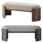 Parla Hug bench - Other soft seating - 3D model