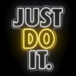 Just Do It Neon Sign - Neon - 3D model