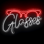 Glasses Neon Sign - Neon - 3D model
