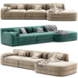BOLD Sectional Sofa By Linteloo - Sofa - 3D model