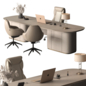 Manager Desk - Office Furniture 666 - Office furniture - 3D model