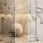 Marble/ Fire Tunder/ Travertine navona safe finish/ Patagonia ...