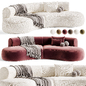 Melody Sofa Natuzzi Italia - Sofa - 3D model