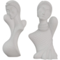 Two abstract woman statues - Sculpture - 3D model