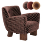 Puff Chair by Giancarlo Valle - Arm chair - 3D model