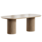 William Chair Retehome and Adele Opex Table - Table + Chair - 3D model