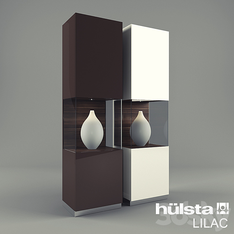 Hulsta / LILAC - Wardrobe & Display cabinets - 3D model