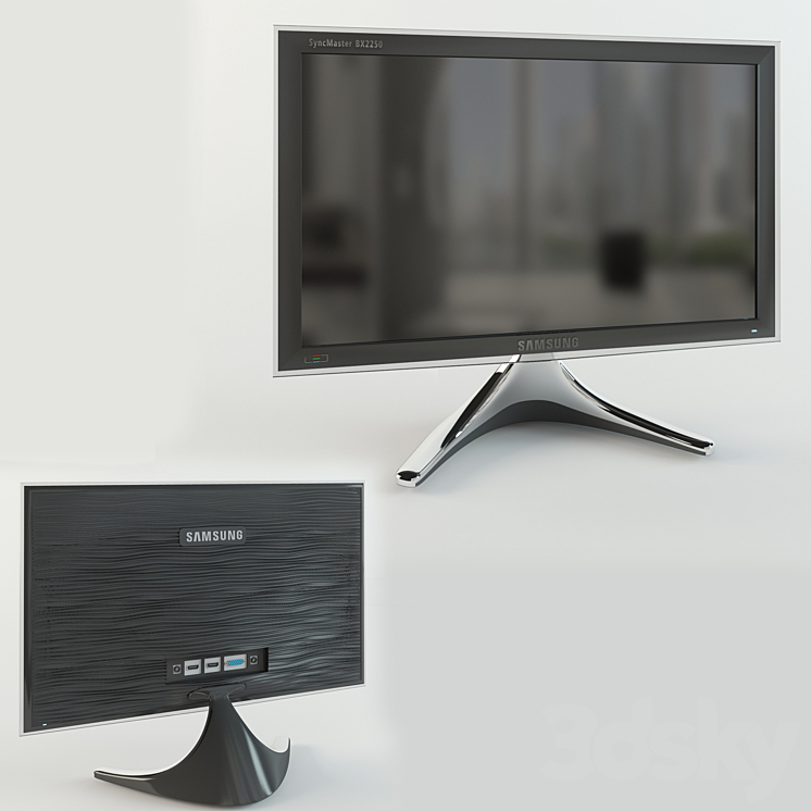 Samsung BX2250 - PC & other electronics - 3D model